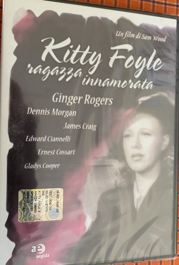 Un film di Sam Wood – KITTY FOYLE ragazza innamorata – with Ginger ...
